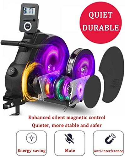 Foldable Rowing Machines Rowing Machine for Home Use Foldable Silent Magnetic Control, Aerobic Exercise Fitness Equipment, Male and Female Weight Loss Muscle Training Water Ro