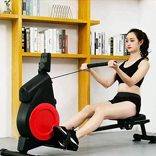 Foldable Rowing Machines Rowing Machine for Home Use Foldable Silent Magnetic Control, Aerobic Exercise Fitness Equipment, Male and Female Weight Loss Muscle Training Water Ro