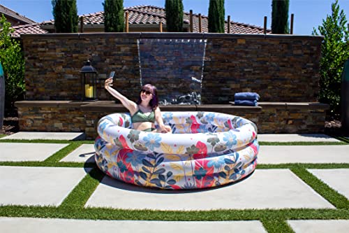 Poolmaster Inflatable Swimming Pool, Summer Garden