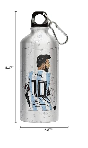 DM Enterprises Printed Aluminum Sipper Bottle 750ml | Water Bottles | Printed Sipper Bottles | Ideal Gift For Birthday Leak-Proof Designer Bottle For Travel (DB 01)