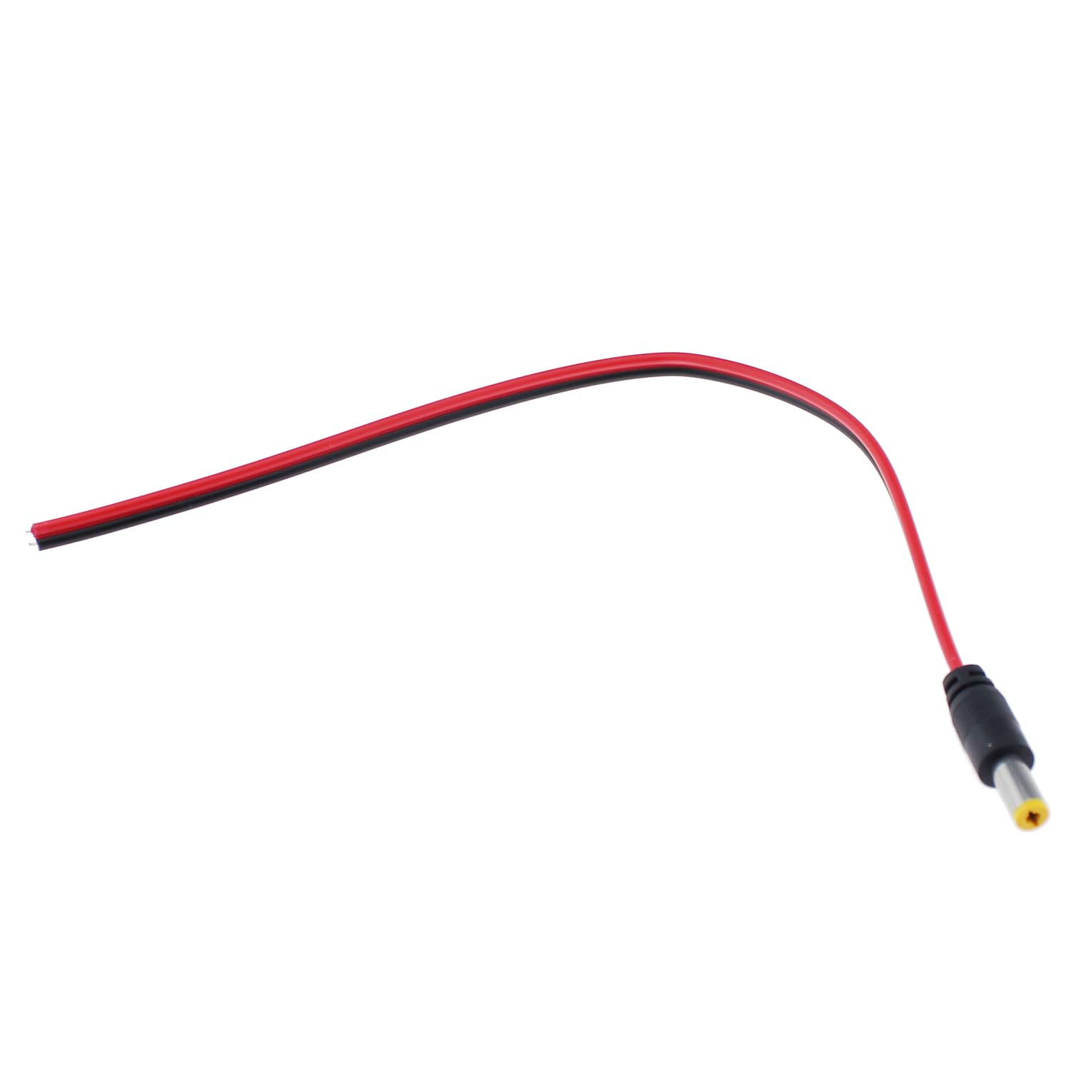 MTQY 5PCS 5.5x2.1mm DC Power Socket 50V 10A 2.1mm x 5.5mm Panel Mount Connector Adapter with Prewelded Wire and Waterproof Plug for Telephone Video Communication Audio