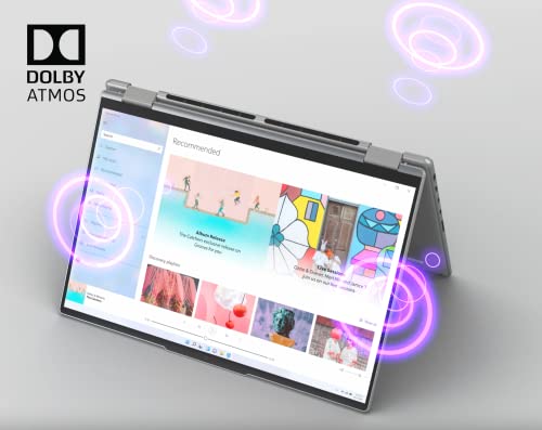 Lenovo Yoga 7I 2-in-1 16" 16:10 2.5K 400Nits Touch Laptop, Intel 12-Core i5 1240P Evo, 2X Thunderbolt 4, Wi Fi 6, Backlit KB, Fingerprint Reader, Win11 (8GB RAM | 1TB PCIe SSD)