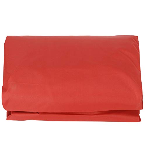 Junlucki Pool Supplies, Pool Cover, Drawstring Design Waterproof Cover Children Sandbox Swimming Pool Cover Backyard for Garden(red, 12012020cm)