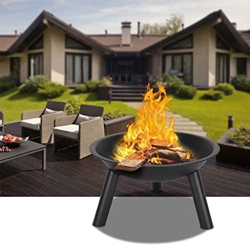JAHH 22inch Reusable Campfire Pot Portable Outdoor Garden Easy Lighting Fire Pits Travel Camping Tank Heating Fire Box Home Uesd