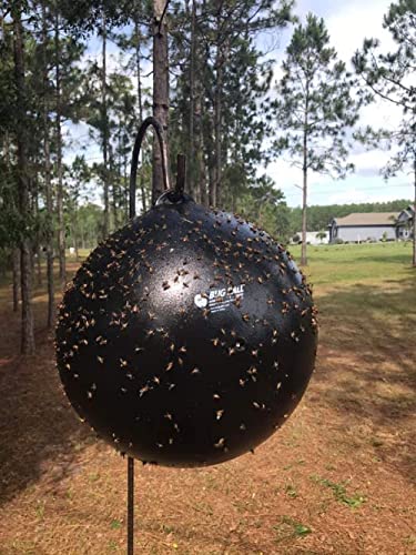 Bug Ball 2 Pack Starter Kit Complete- Odorless Eco-Friendly Biting Fly and Insect Killer with NO Pesticides or Electricity Needed, Kid and Pet Safe