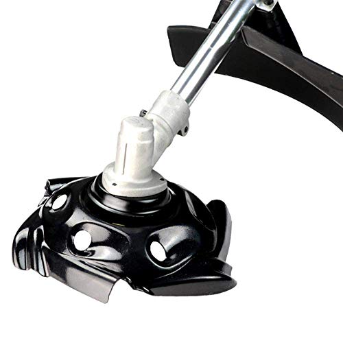 Weed Edging Head Weed Trimmer Lawn Mower Trimmer Brush Cutter Head Sharpener Power 9.5" Rounded Edge Wheels Mover Blade Lawnmower Accessories for Garden Grass Power Hand Drill