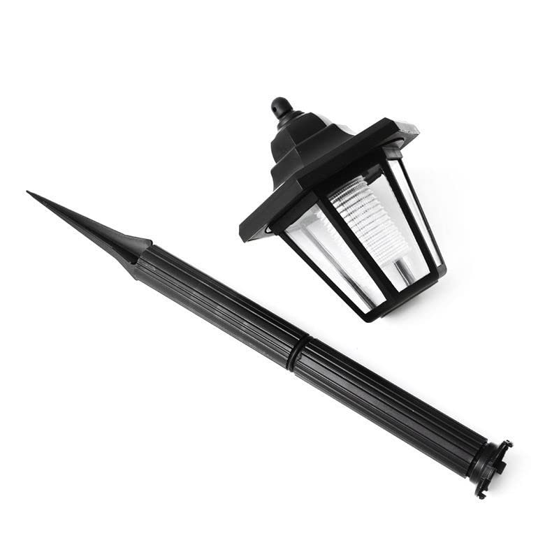 LED Solar Pathway Lights Outdoor, Outdoor Solar Hexagonal Lights, Waterproof Solar Lights for Outside, Garden, Landscape, Driveway, Walkway, Yard, Sidewalk, Lawn (2PC)