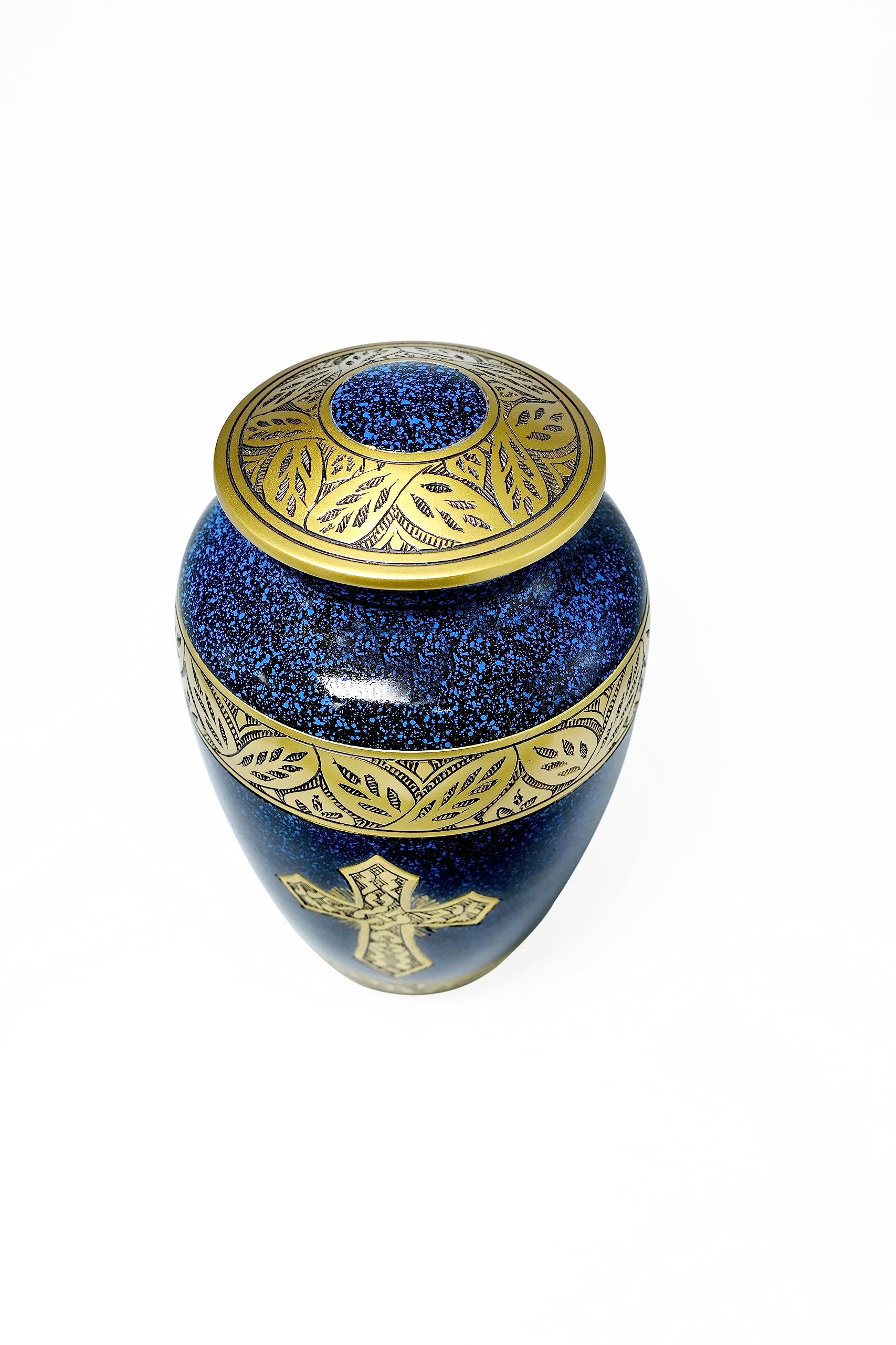 Cross URN Human Ashes Urn | Urn for pet | Aluminum Cremation Urns for Ashes & Mortal Remain | Urn for Human Ashes | Ashes Keepsake urn | Cinerary Urns Burial Urns | Pet Urn | Memorial Urn