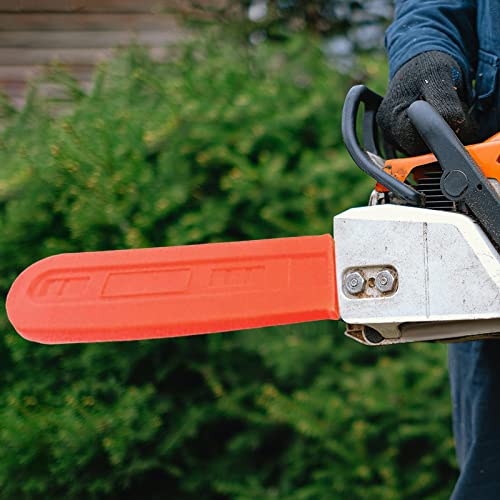 Gralara Effective Guide Plate Cover Durable Agriculture Supplies Chain Guard Case Chainsaws Bar Cover Scabbard Protector for Garden Outdoor Forestry, 29cm