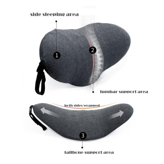 siktorrwd BBL Sleeping Pillow-BBL Recovery Pillow for Bed/Chair,Cotton BBL Post Surgery Supplies Butt Lift Pillow After Surgery for Back Pain Relief,for Sleeping on Stomach and Side
