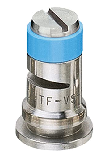 TeeJet TF-VS5 Turbo Floodjet Spray Tip, Stainless Steel - Blue