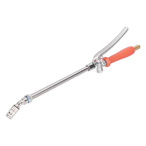 Tomotato High Pressure Power Washer Wand Stainless Steel Watering Wand Sprayer Portable Garden Hose Spray Gun Adjustable Hand Sprayer for Car Lawn