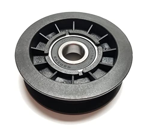 2 Idler Drive Pulley Set Compatible with John Deere Sabre Pulley V-Idler Pulley GX20286 and Flat Idler Pulley GX20287