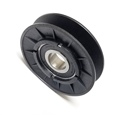 2 Idler Drive Pulley Set Compatible with John Deere Sabre Pulley V-Idler Pulley GX20286 and Flat Idler Pulley GX20287