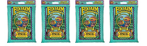 FoxFarm FX14053 Ocean Forest Potting Soil, 4 - 12 Quart Bags
