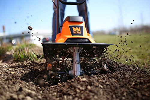 WEN TC1014 10-Amp 14-Inch Electric Tiller and Cultivator, Black