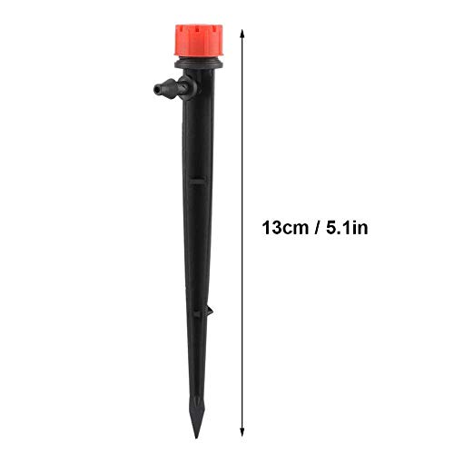 Fdit 20Pcs Watering Spray Nozzles Dripper Adjustable 8 Water Outlet Garden Sprinkler Dripper for Drip Watering System