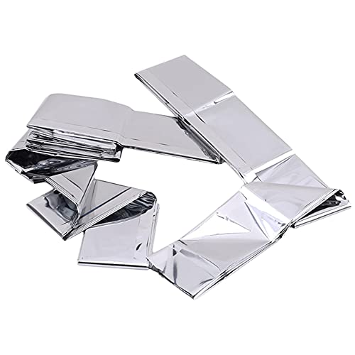 QLGCJ High Silver Reflective Mylar Film, Garden Greenhouse Covering Foil Sheets Effectively Increase Plants Growth, 120x210cm