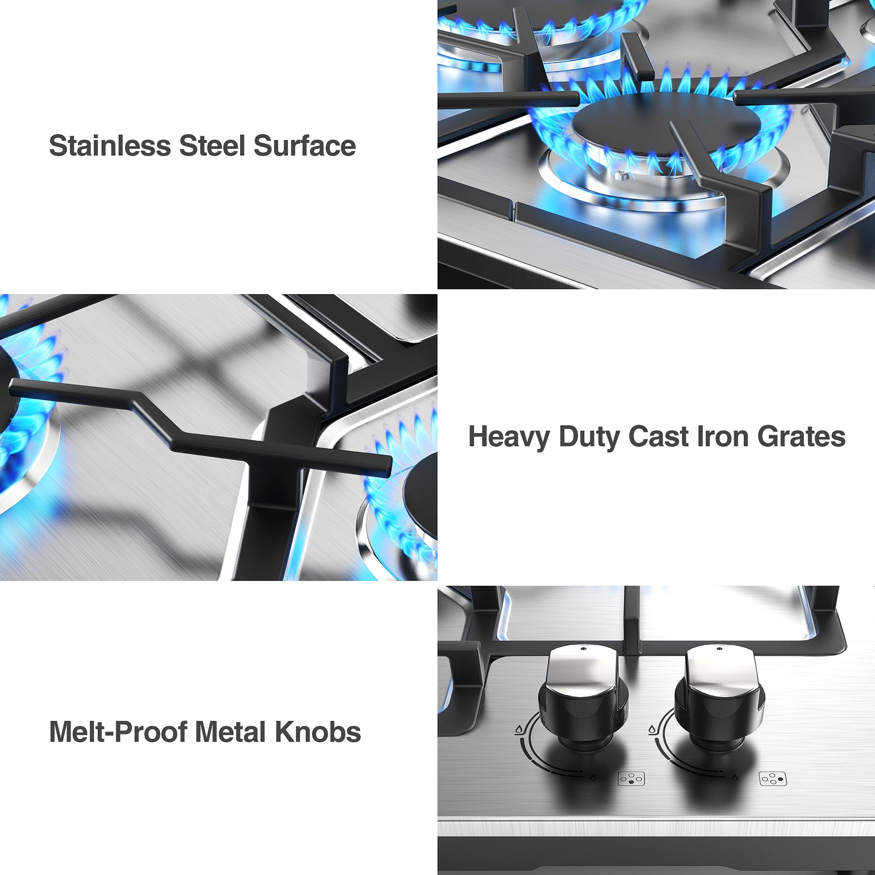 gas 4 burner