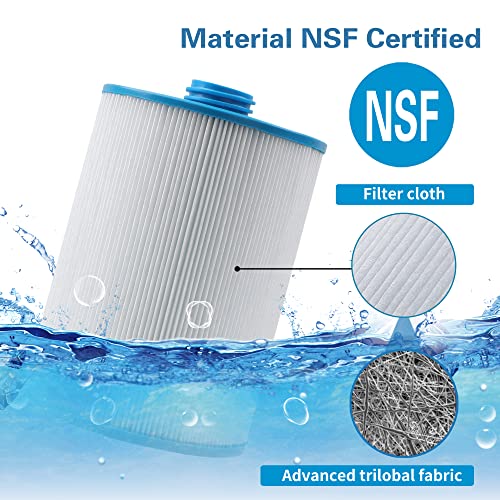 Mamokin Replaces 6CH-940 Spa Filter,Unicel 6CH-940,Filbur FC-0359, 817-0050, 25252, 03FIL1400,PWW50P3(NOT PWW50P4), (1 1/2" Coarse Thread), Waterway Front Access Skimmer, SAE Thread Filter 2 Pack