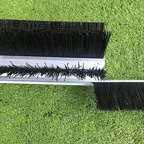 43CC Portable Artificial Grass Brush Power Broom Sweeper,1.7HP Handheld Turf Lawn Sweeper 2-Stroke Petrol Walk Behind Driveway Cleaning,Gas Engine Power Broom Sweeper Driveway