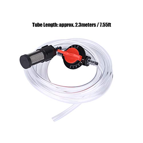 TOPINCN Fertilizer Injector, Plastic Garden Irrigation Device Kit G3/4 Fertilizer Injector + Switch + Filter + Water Tube