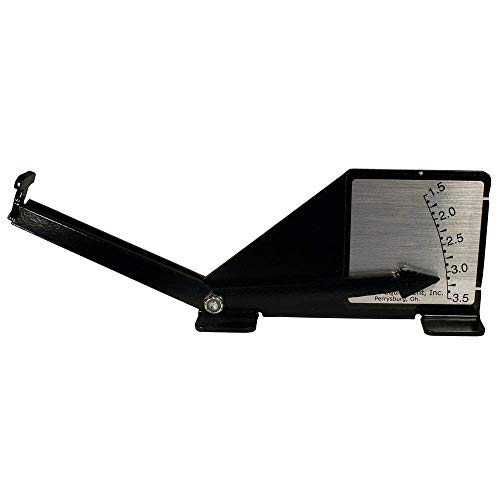Stens 750-656 Metal Deck Leveling Gauge, Used to accurately Level and Measure Mower Decks on All Riding and Walk Behind mowers