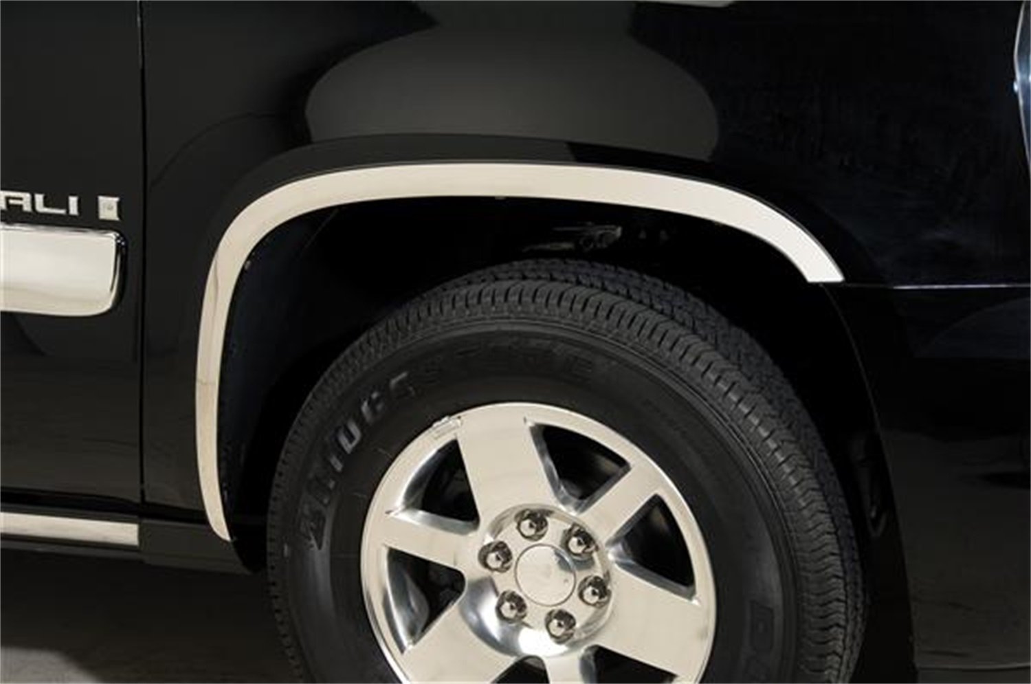 Putco 97176 Stainless Steel Full Fender Trim Kit for Chevrolet Avalanche