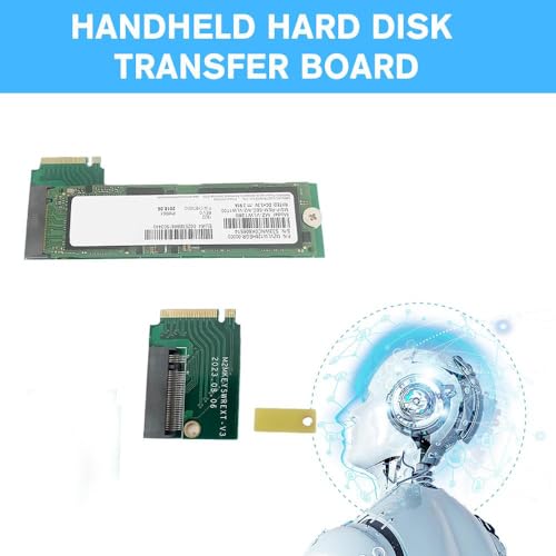 PCIE4.0 Transfer Board for Rog Ally SSD Memory Card Adapter Converter Transfer Card 90° M2 Transfercard for Rog Ally Handheld Board Accessories (Long 4layer PCIE4.0)