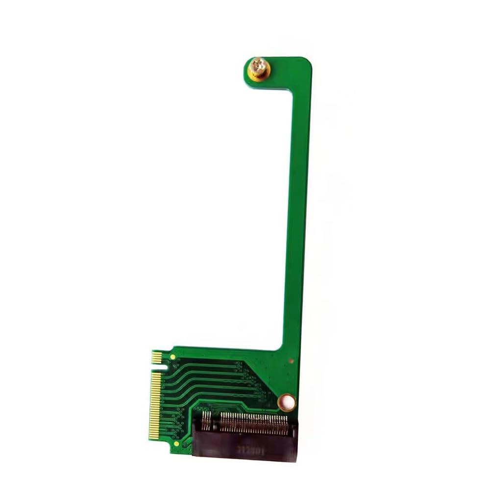 PCIE4.0 Transfer Board for Rog Ally Handheld SSD Adapter 90 Degrees M2 Transfercard Rog Ally Modified M2 Hard Drive for Rog Ally SSD Adapter Accessories