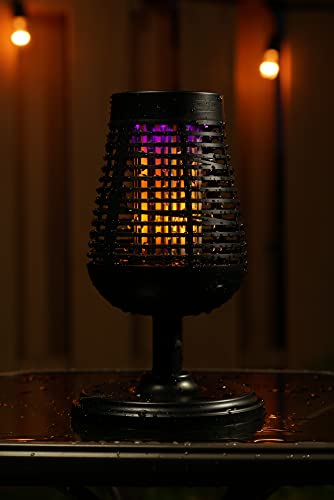 PIC Solar Insect Killer Torch (DFST), Bug Zapper and Accent Light, Solar Bug Zapper - Kills Bugs on Contact