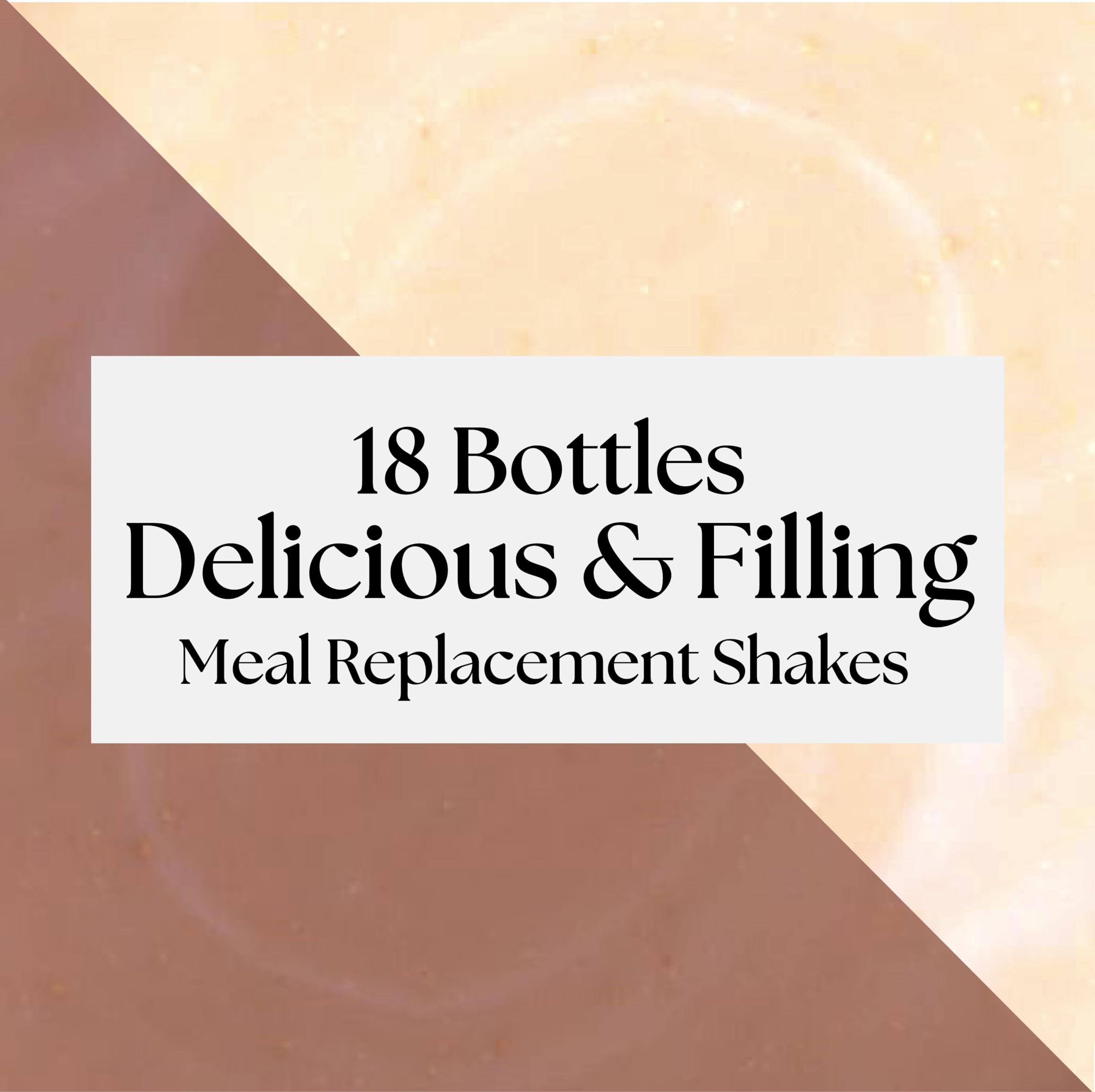 Raw Generation 18-Pack Meal Replacement Shakes - Organic Plant Based Protein Drinks/No Added Sugar/High-Protein, Gluten-Free, Vegan, Non-GMO/Essential Vitamins & Minerals/Just 5 Ingredients