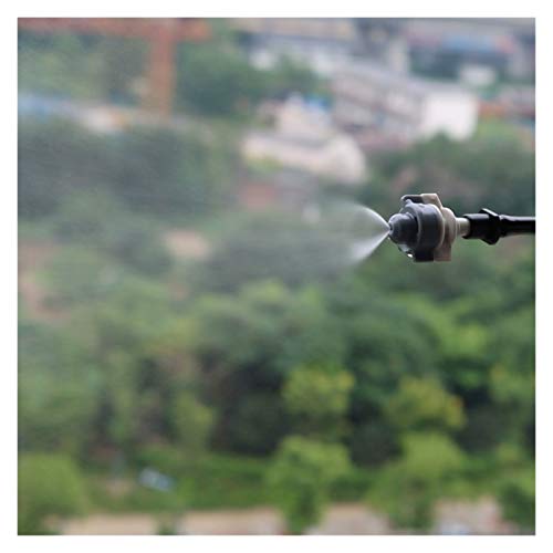 XLBH Irrigation Accessories 50Pcs 6mm Misting Atomization Nozzles with Barbed 6mm to 4/7mm Interface Straight Connectors Garden Irrigation System Sprinklers widely Used