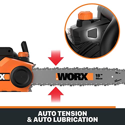 Worx WG304.1 15 Amp 18" Electric Chainsaw