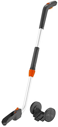 Gardena Manico Telescopico Incl. Ruote: Accessorio per Forbici a Batteria per Erba, per Il Taglio Dei Bordi D’Erba e Delle Piante Tappezzanti(9859-20)
