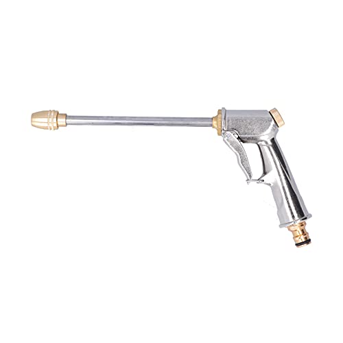 Bderkz High Pressure Washer Gun Adjustable Sprayer Long Nozzle 360 Degree Rotation Cleaner for Garden Watering Car Washing