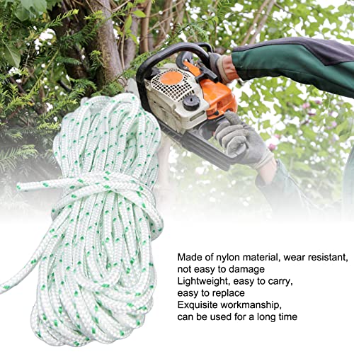 Recoil Starter Rope, 10 Meter Diameter 3.5MM Nylon Pull Cord, Wear Resistant for Garden for Trimmer, Brush Cutter, Chain Saw Pull Cord