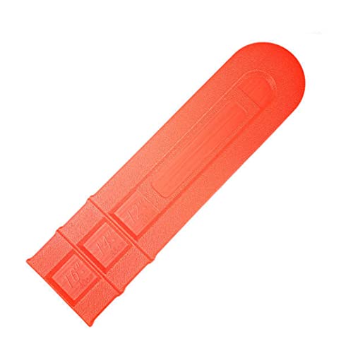 Eioflia Chainsaw Bar Blade Protective Cover Scabbard Universal Guide Plate Scabbard Cover for Garden Tools Scabbard Universal Guide Plate Plastic Chainsaw Bar Protective Cover