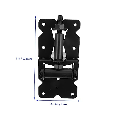 2pcs Fence Hinge Heavy Duty Leash Gate Hinges for Wooden Fences Heavy Duty Stainless Steel Hinges Door Hinges Barn Hinges Metal Hinges Self Closing Gate Hinges Hinges Bolt