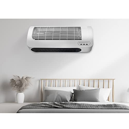 Outdoor Garden Heater 2100W Ceramic Space Heaters Electric Heater with Remote Control, Wall Mounted or Floor Standing, 7.5H Intelligent timing for Home, Office and Bedroom Patio He
