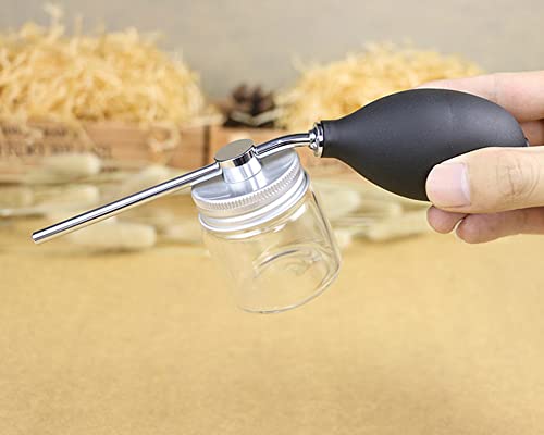 Diatomaceous Earth Applicator Garden Puffer Duster Powder Duster（Comprises a Shovel, a Hopper and a Powder Sprayer）