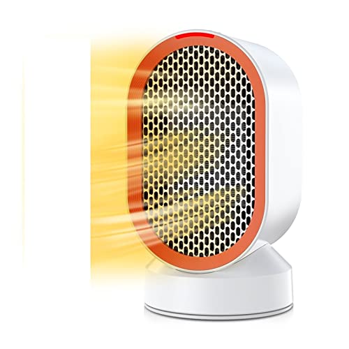 Outdoor Garden Heater Portable Desktop Fan Heater Ceramic Heating Warm Air Blower Home Office Warmer Machine for Winter Patio Heater (Color : 01, Size : EU_600W)