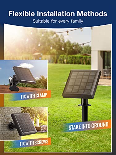 addlon 31(27+4) FT Solar String Lights Outdoor Last 15+Hrs Solar Patio Lights with 10 LED Edison Bulbs IP65 Waterproof Commercial Grade Ambience Patio Lights for Garden Backyard Bistro