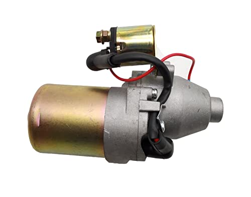 shiosheng Starter Motor & Solenoid for Honda GX160 GX200 GX 160 200 168F 5.5Hp 6.5HP Compressor Generator Small Engine 31210-ZE1-023