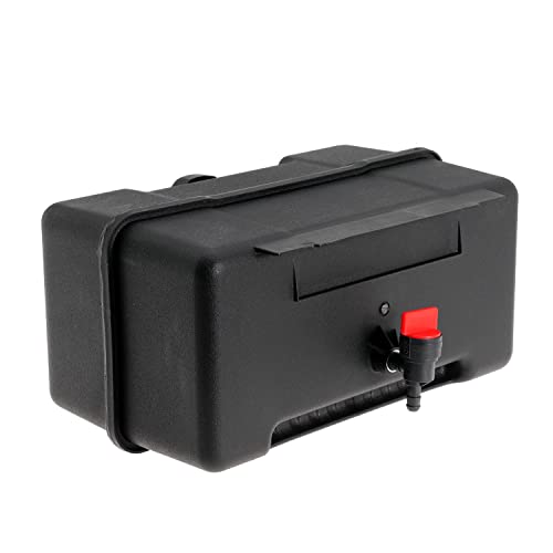 Replacement 691993 Fuel Tank for Briggs and Stratton for Troy-Bilt for Garden Way Chipper Shredder 4-quart Gas Tank with Cap and Shut Off Valve