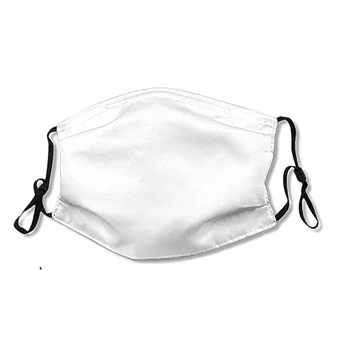 SARNFANS Motorcycle Face Mask Balaclava Windproof Men'S Women'S,Classic Motorcycles,Dustproof Mouth Cover With Filter Pocket Adjustable Elastic Strap,White Black