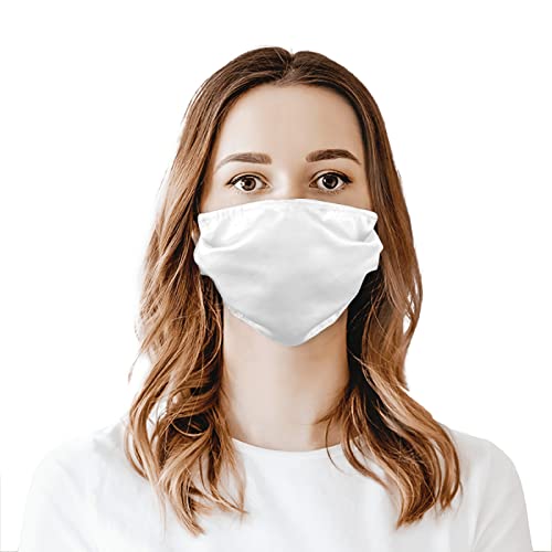 SARNFANS Motorcycle Face Mask Balaclava Windproof Men'S Women'S,Classic Motorcycles,Dustproof Mouth Cover With Filter Pocket Adjustable Elastic Strap,White Black