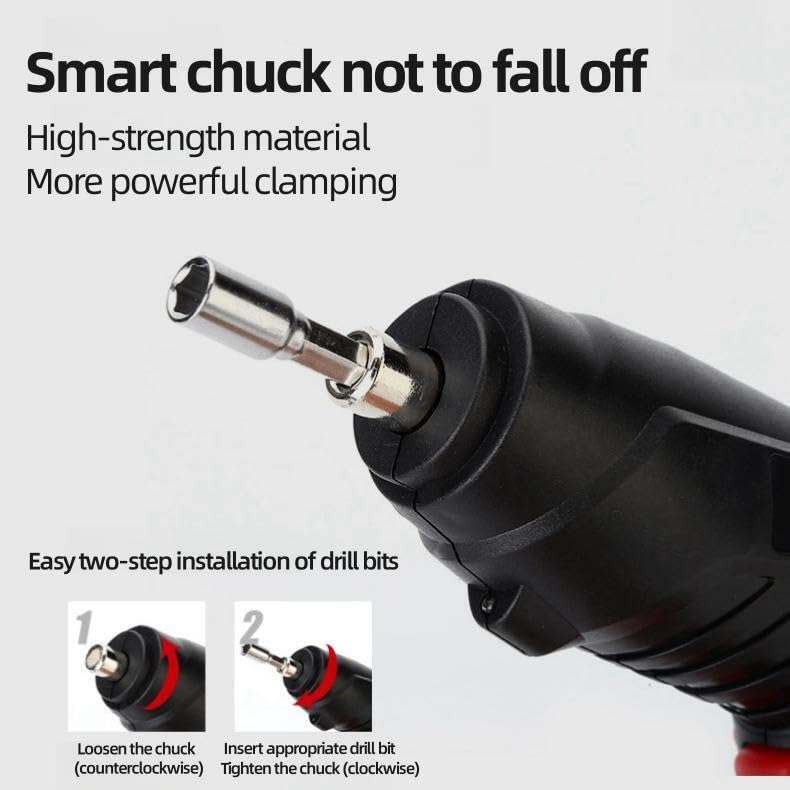 Wireless Rechargeable Electric Screwdriver, Multifunctional Precision Screwdriver Tool Set Of 14 Pieces, Torque 3.5~4.55, With LED Light And USB Charging Cable
