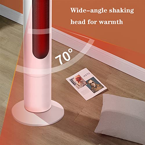 Outdoor Garden Heater Fast Heating Space Heater, Portable Electric Heater with Remote, 3 Modes, Overheating & Tip-Over Protection, Oscillating Ceramic Heater for Indoor Use Patio H