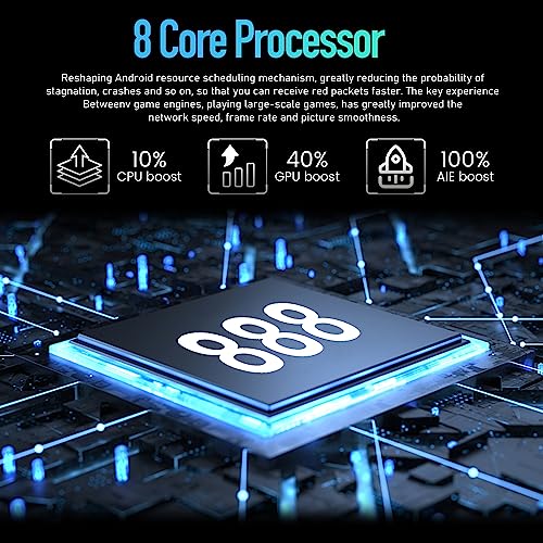 xixaomiro i14Pro Max 5G Cell Phone, Unlocked Android Smartphone, 8GB+512GB, 6.8'' FHD Display Screen, 13MP+48MP Camera, 6000mAh Battery, Dual Sim Card,1TB Expandable Storage (Black)